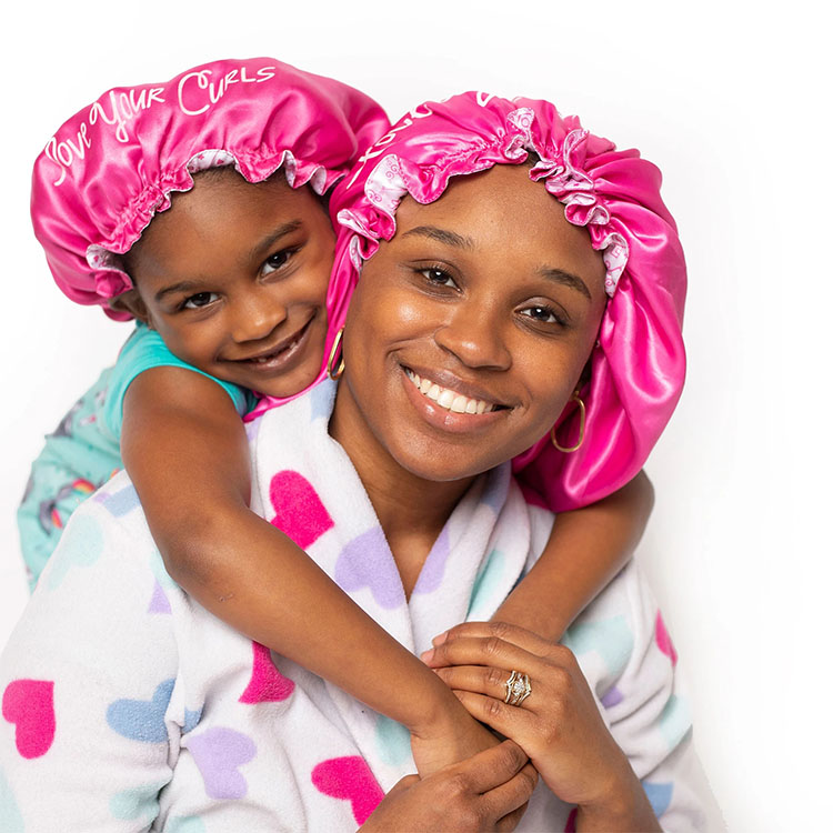 Wholesale Satin Bonnets Sleeping Double Layer Women Silk Durag Head Tie ...