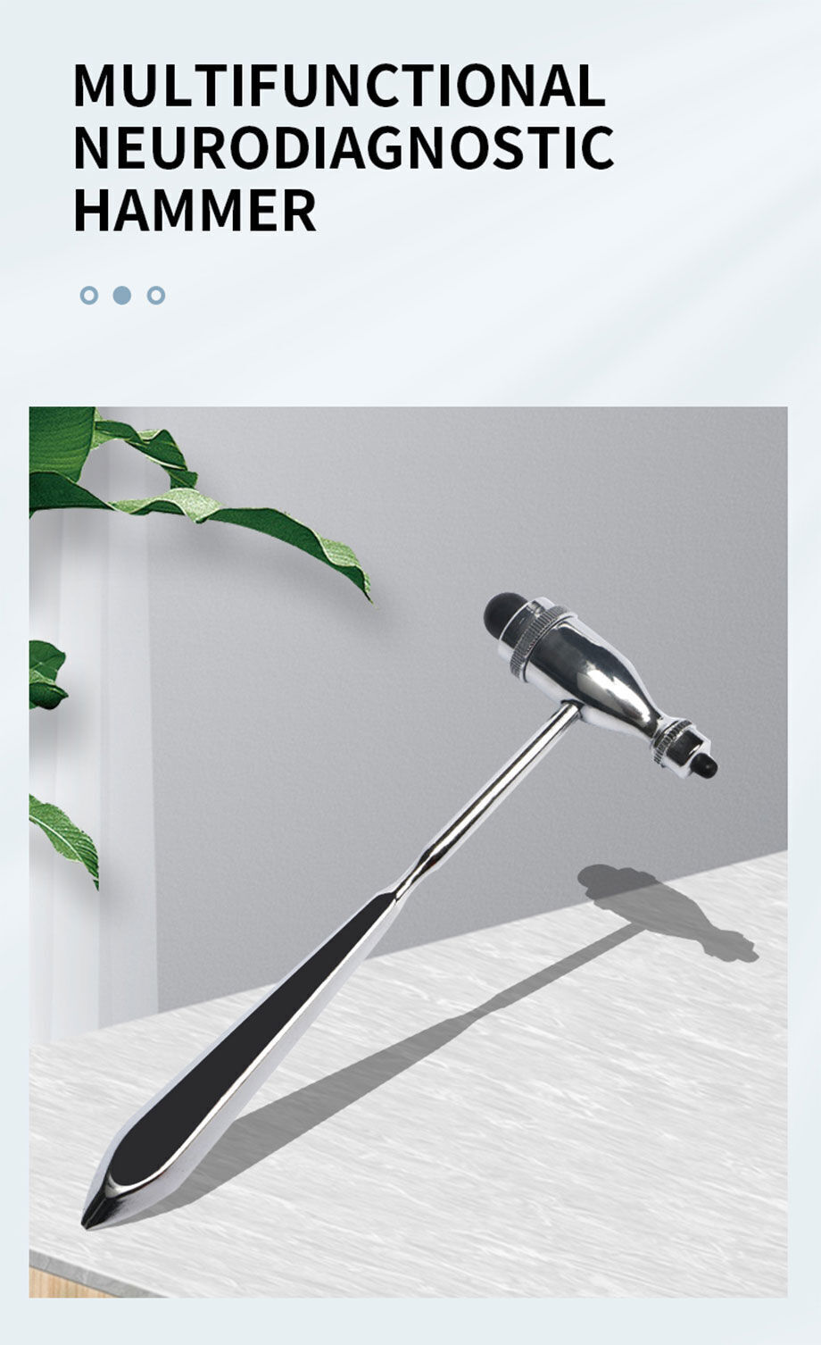 Factory Wholesale All-metal Neurodiagnostic Hammer Medical Reflex ...