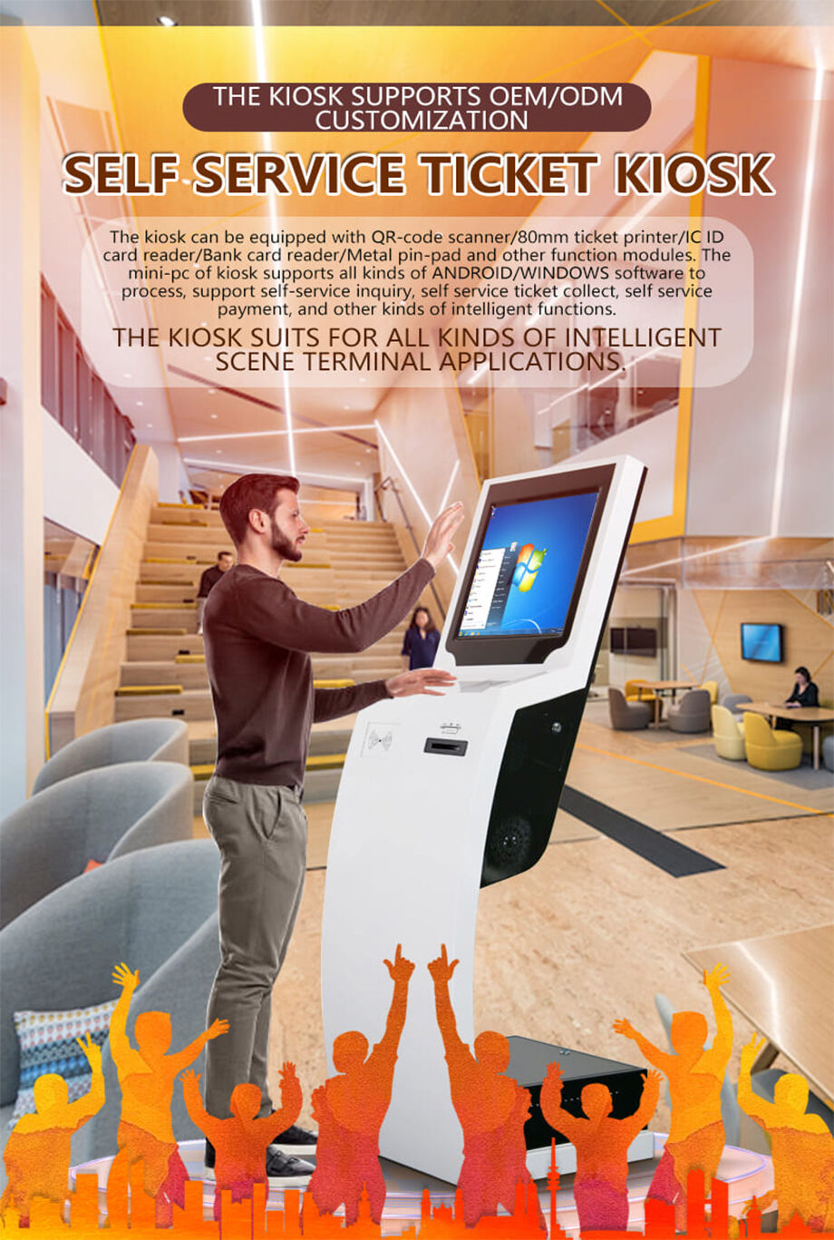 Buy Wholesale China Multifunction Self Service Terminal Hospital Self ...