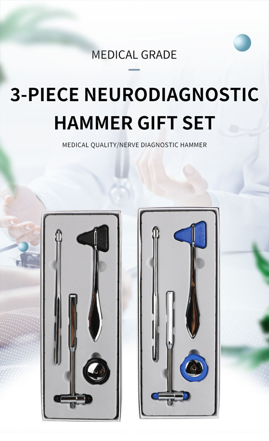 Hot Selling Products 2023 Neurological Reflex Hammer Percussion Hammer ...