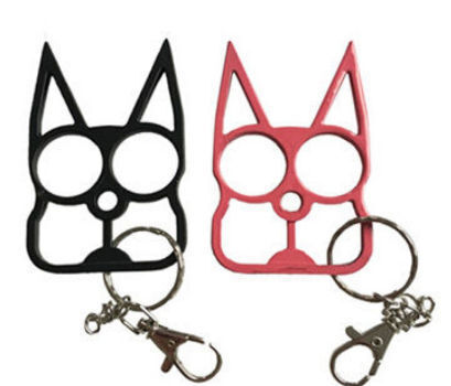 Buy Wholesale China Self-defense Knuckles With Cat Figure Tactical ...