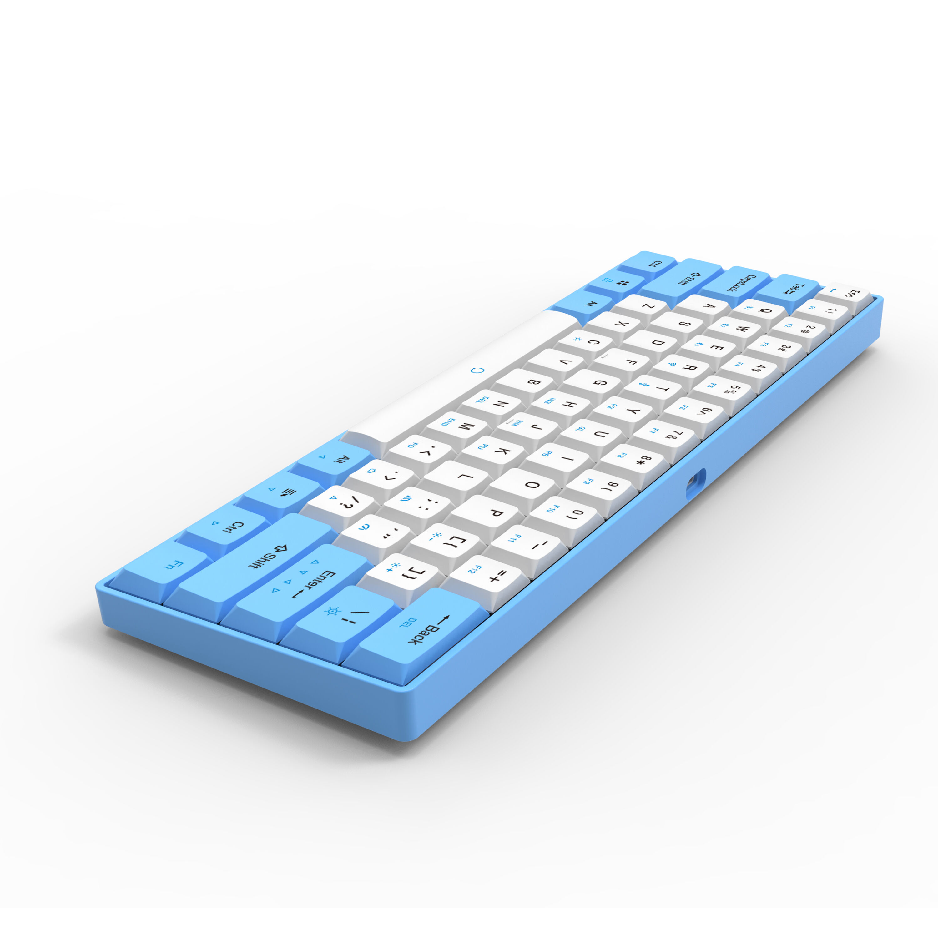 Mini 60% Ultra-compact Membrane Scissor Gaming Keyboard For Gamer ...