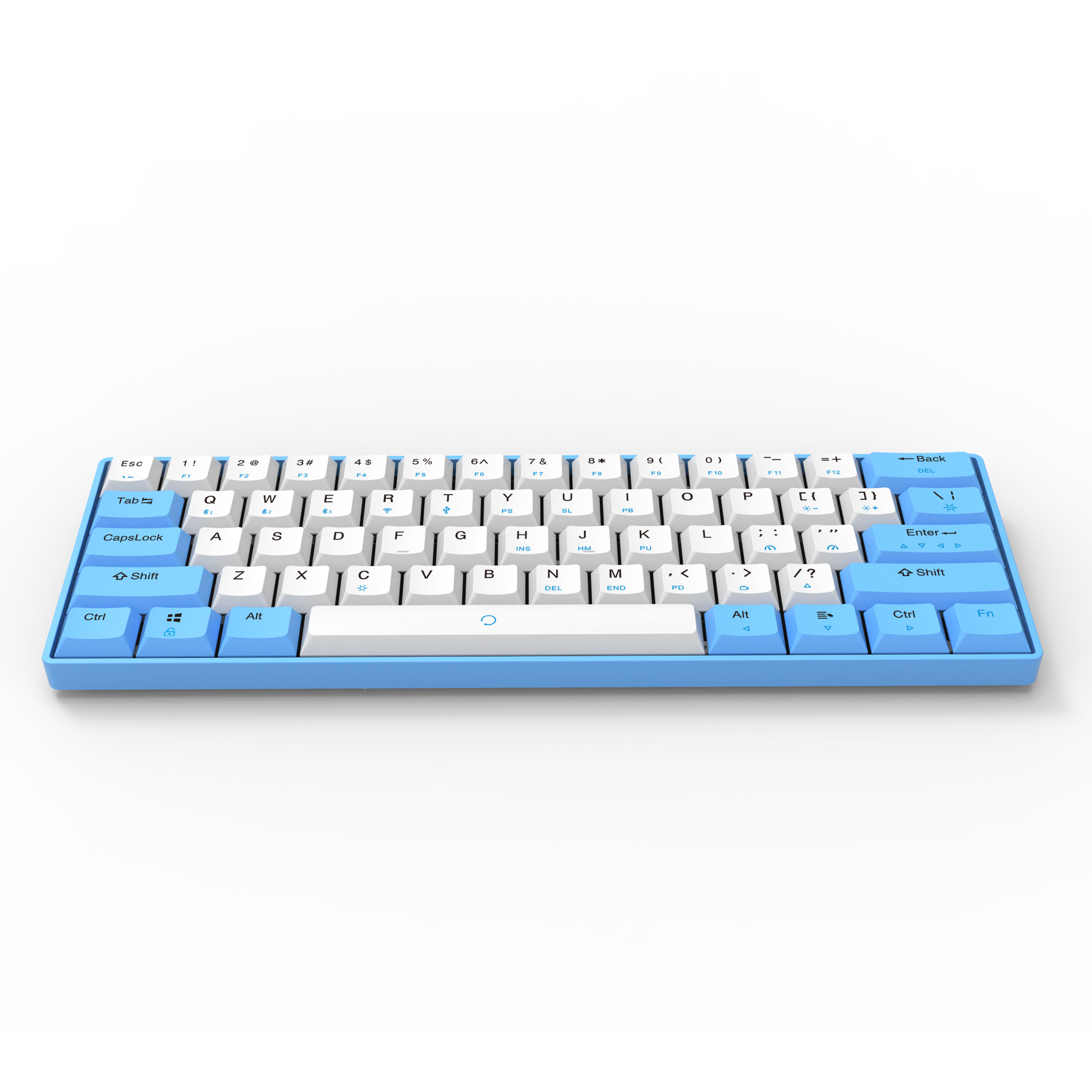 Mini 60% Ultra-compact Membrane Scissor Gaming Keyboard For Gamer ...