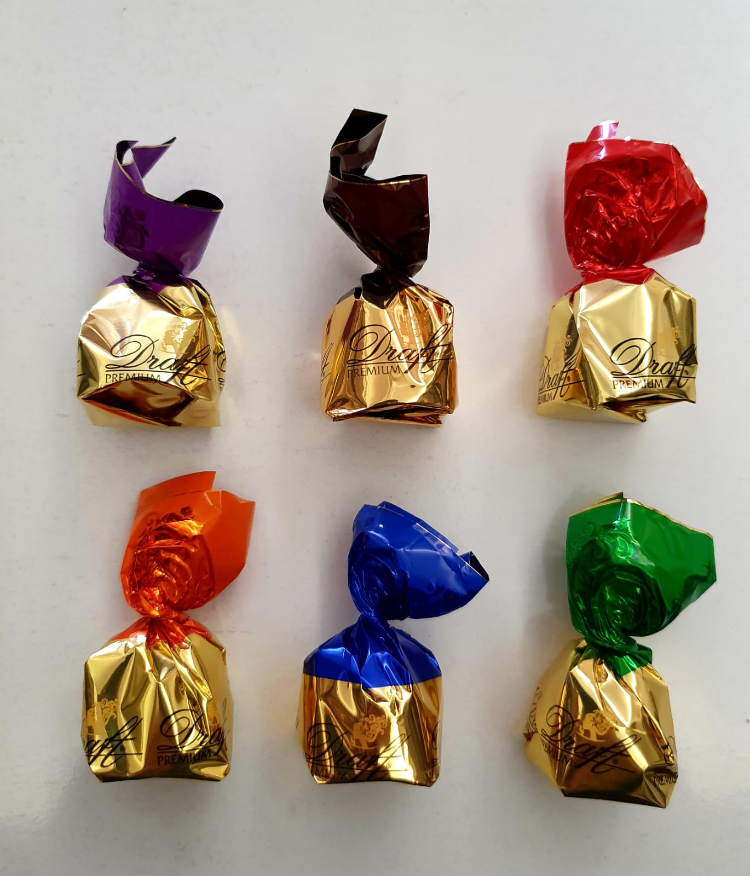 Candy Double Color Filled Chewy Sweet Toffee Stick Snack From Turkey ...