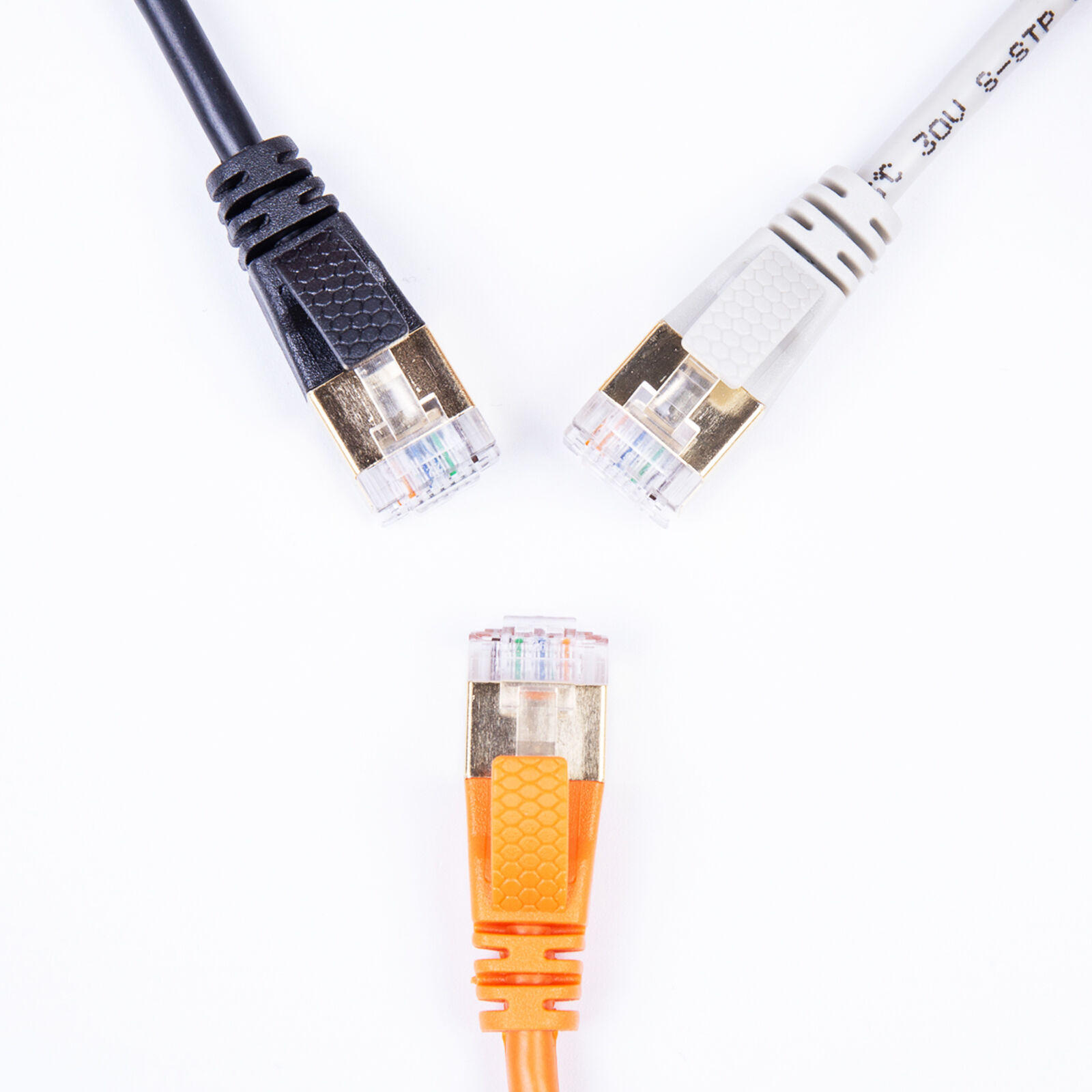 Buy Wholesale China Factory Oem Round Cat7 Ethernet Sstp 1m Cat7 Patch ...