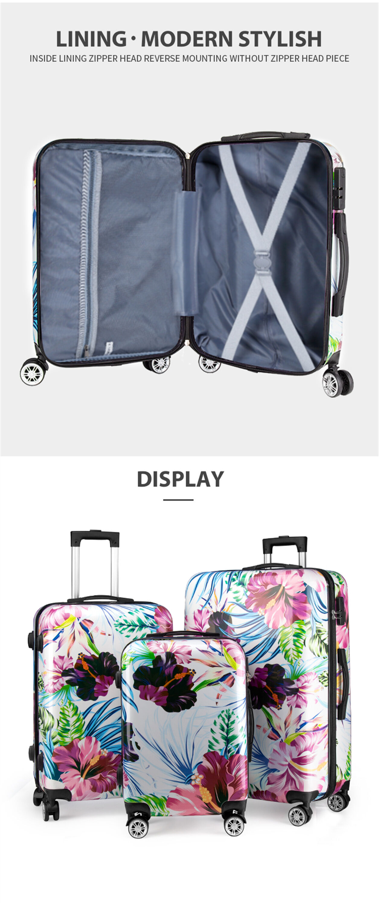 Trending India Suitcase Manufacturer Pc Custom Printing Travel Case 20 ...