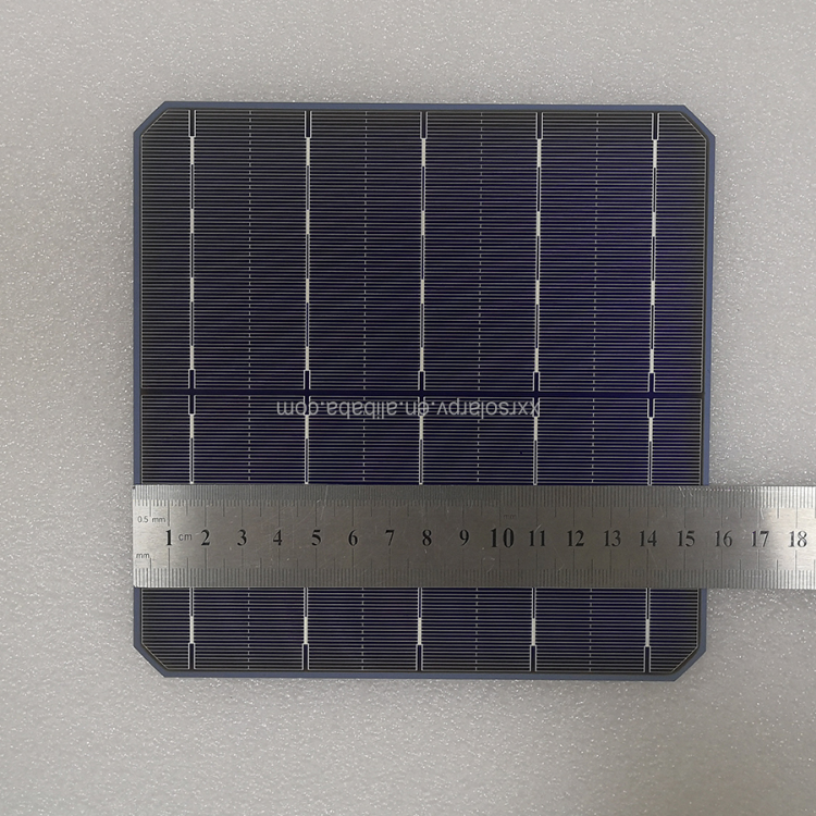 Xxr Bifacial Solar Cells 158.75 X 158.75 Mm Topcon Cell 5 Busbar High ...