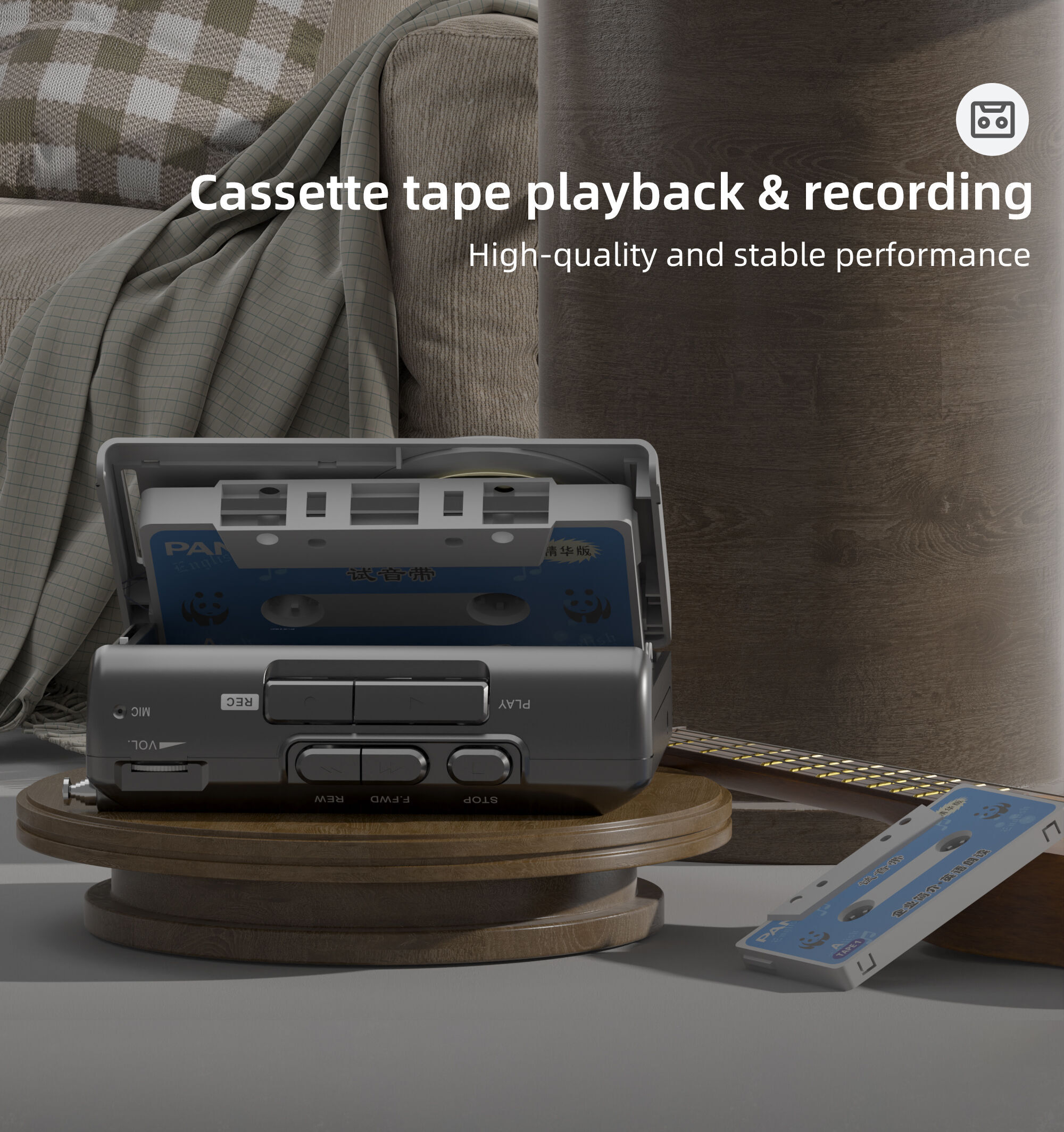 Buy Wholesale China Wholesale Hot Sale 2 Band Portable Radio Audio Tape ...