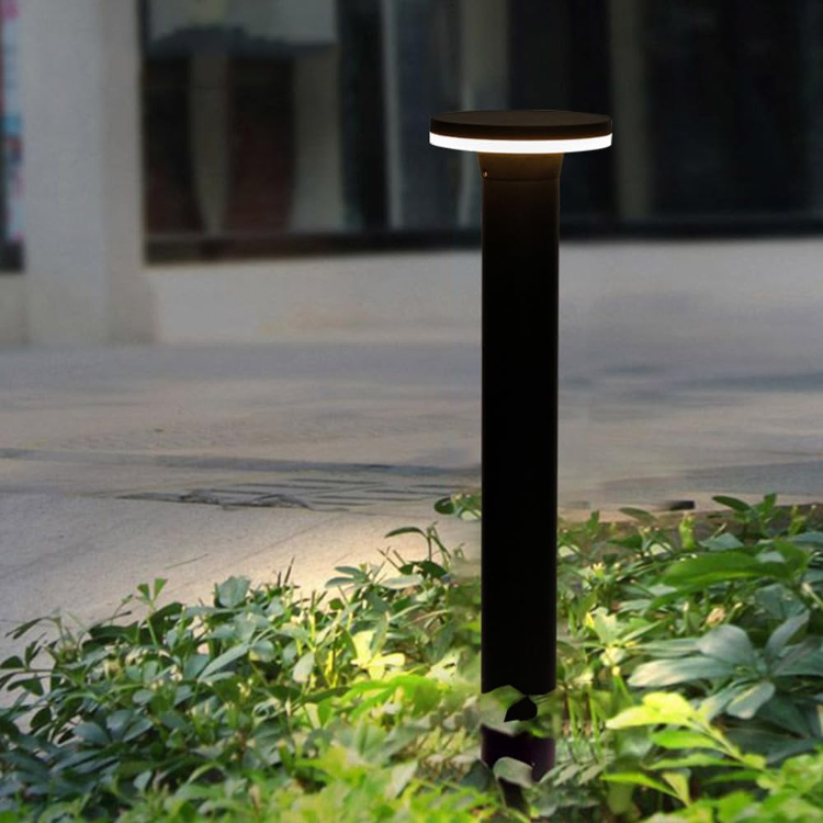 Buy Wholesale China Led Matte Black Lawn Floor Lantern Modern Outdoor ...