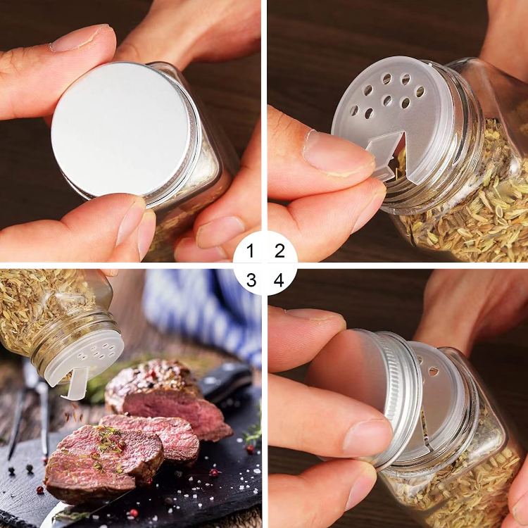 Buy Wholesale China 15pcs/box Bamboo Cap Include Label 100ml Spice ...
