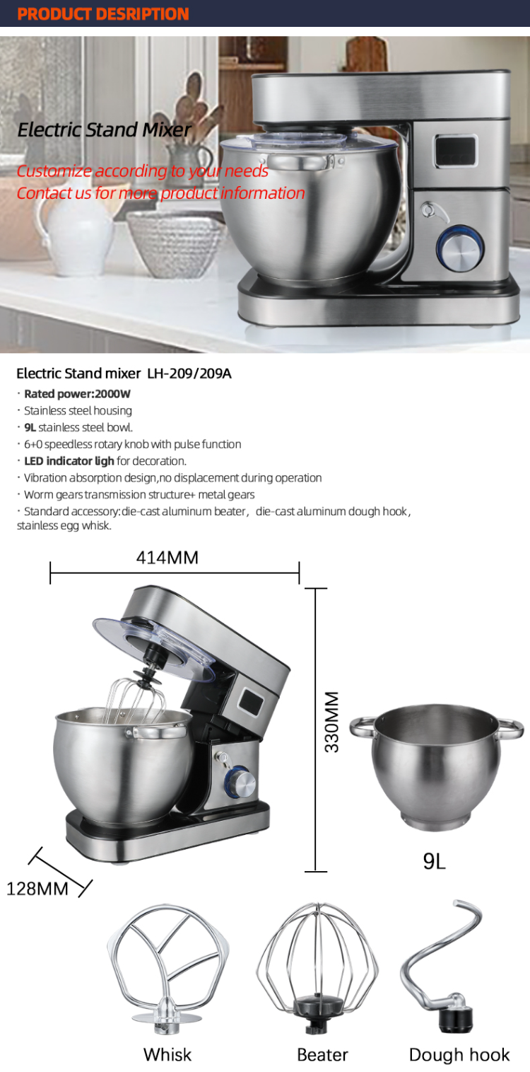 Multifunctional Stainless Steel Hot Sale Metal Food Processor Household ...