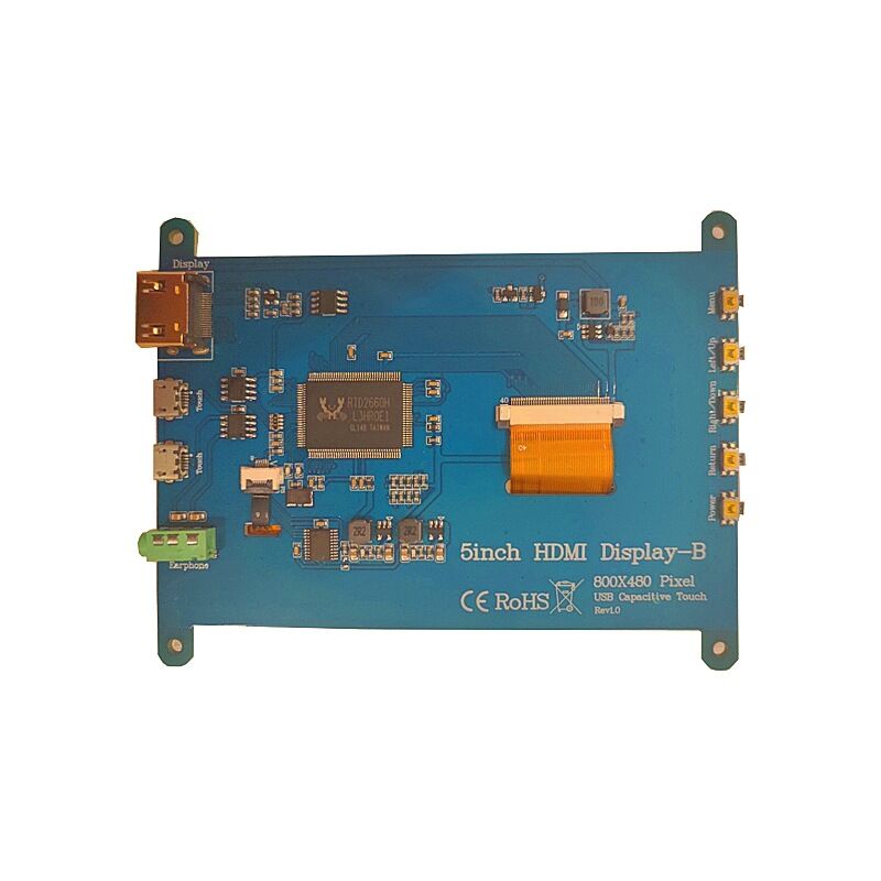 Buy Wholesale China 5 Inch Tft Lcd Display,800x480 Resolution, Hdmi ...