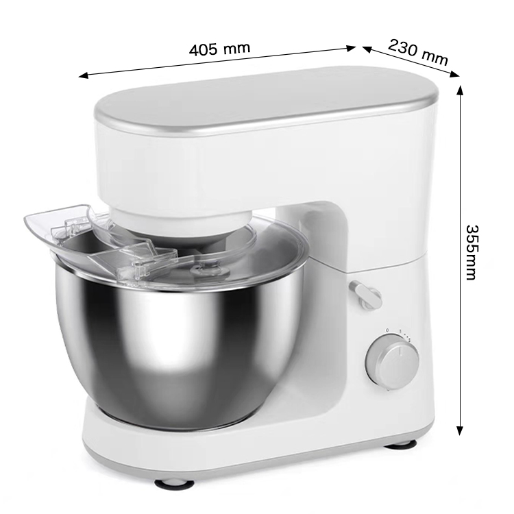 6l 1200w Cake Kitchen Classic Stand Mixer With Dough Hook Wire Whip ...