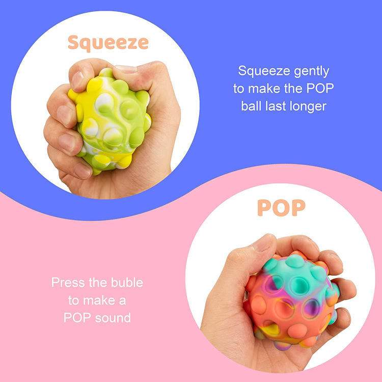 Wholesale New Anti Stress 2022 Kids Toys Pop 3d Balls Flying Popper ...