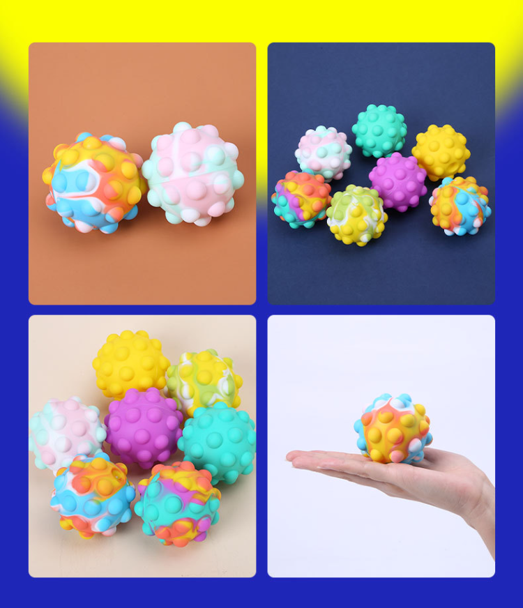 Wholesale New Anti Stress 2022 Kids Toys Pop 3d Balls Flying Popper ...