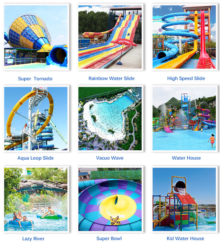 Best Quality Cheap Water Park Equipment Fiberglass Slip N Fly Water ...
