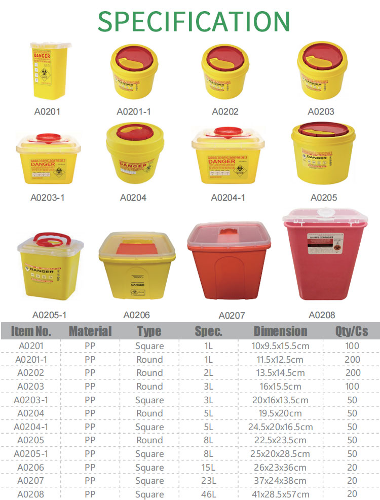 Buy Standard Quality China Wholesale Medical Supplier Waste For ...