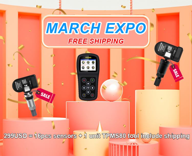 Cgsulit Ts01 Tpms Sensor Universal Support Replace 2500+ Original Car ...