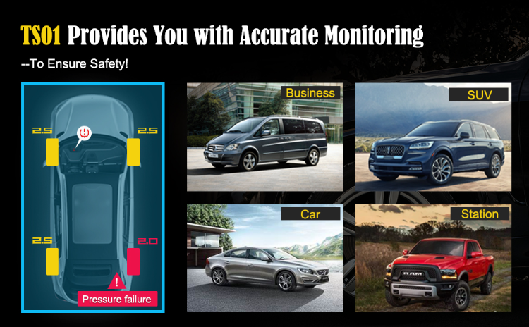 Cgsulit Ts01 Tpms Sensor Universal Support Replace 2500+ Original Car Sensor, Cgsulit Ts01 Tpms ...