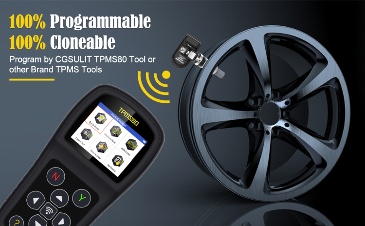 Cgsulit Ts01 Tpms Sensor Universal Support Replace 2500+ Original Car Sensor, Cgsulit Ts01 Tpms ...