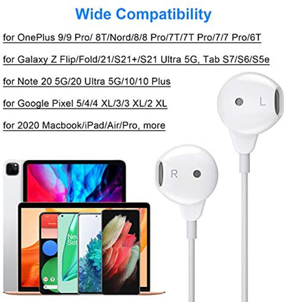 Bulk Buy China Wholesale Top Sell Type C Wired Earphones For Android ...