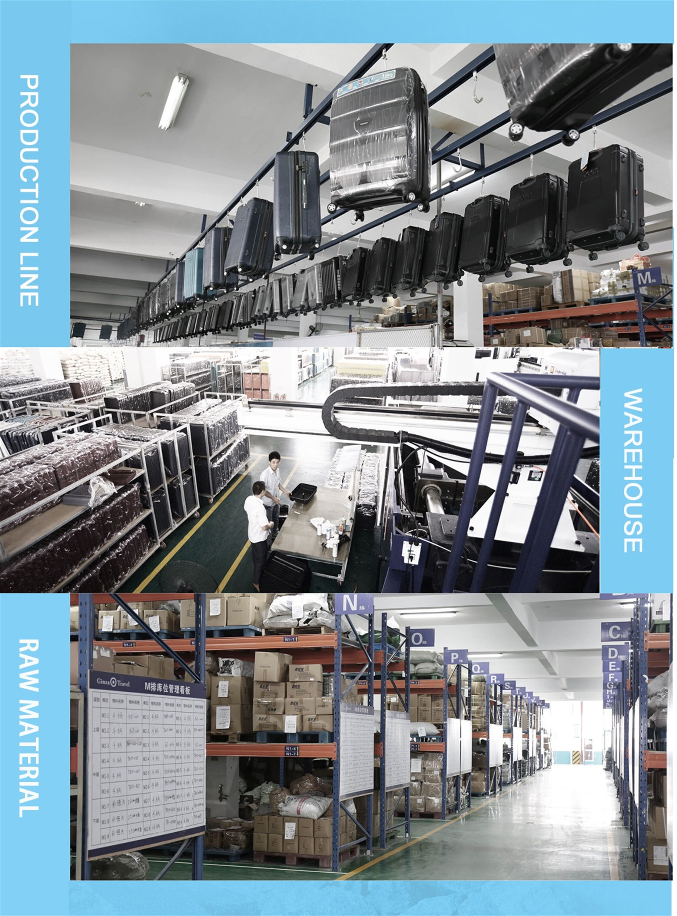 Custom Wholesale Fabric Luggage Factory Oem/odm Smart Luggage Sets ...