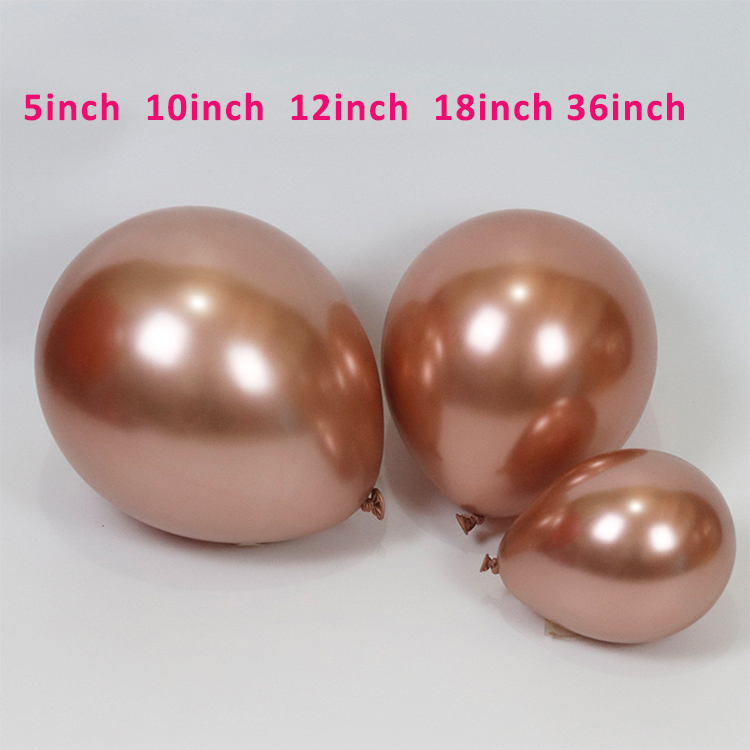 High Quality 12 Inch Chrome Balloons Wholesale Natural Latex Pearl ...