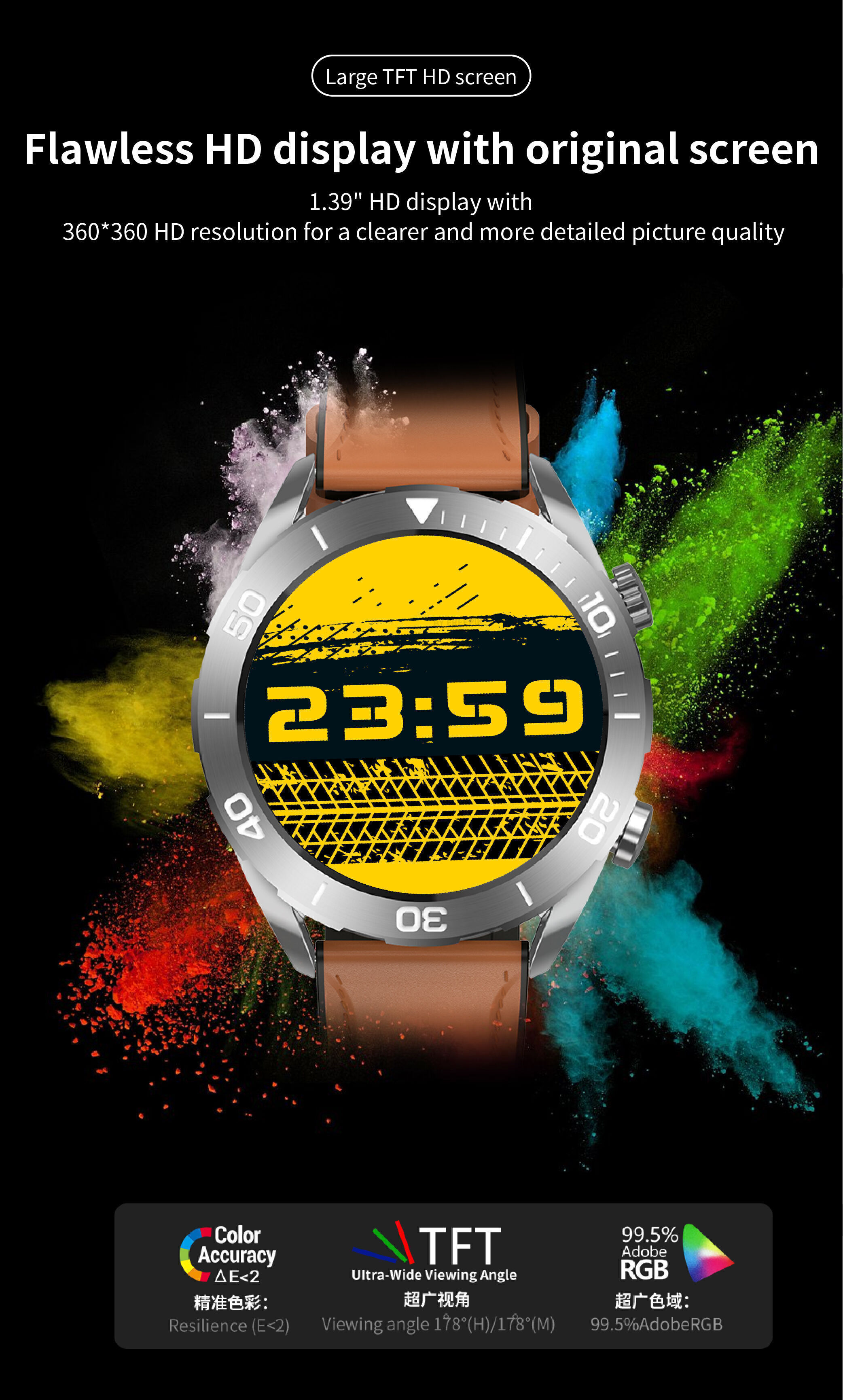 Buy Wholesale China 2023 Smart Watch Rotating Bezel Smartwatch With ...