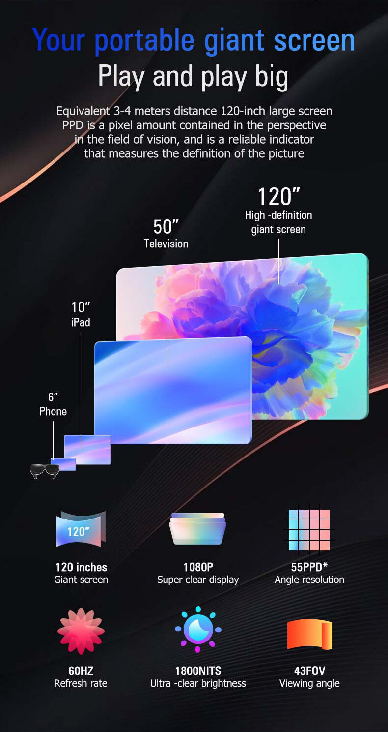 Buy Wholesale China Max Ar Glasses Myopia Friendly Portable Massive ...