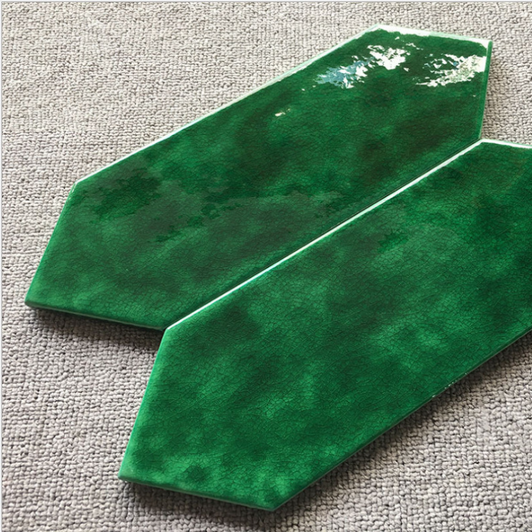 Modern Kitchen Backsplash Bathroom Shower Picket Shape Premium Glazed ...