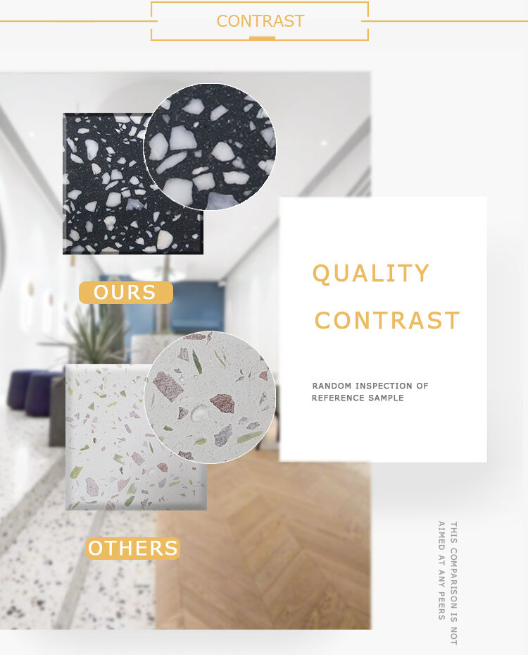 Buy Wholesale China Bttt030 Restaurant Decor Color Terrazzo Cement Tiles For Flooring Pricing ...