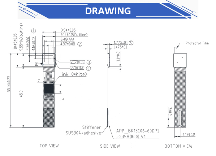 Seeya 0.32 Inch Super Mini Oled Display Micro-oled 800*600rgb Night ...
