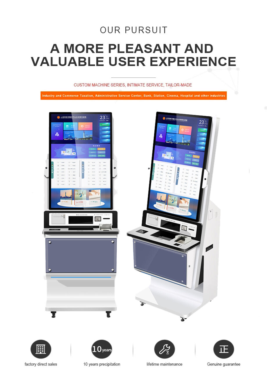 Buy Wholesale China 43 Inch Brightness Touch Screen Self Service Print ...