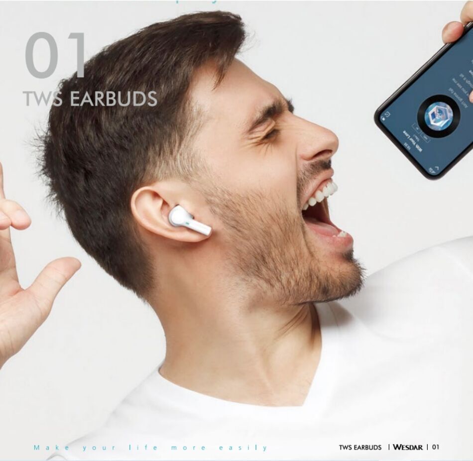 Buy Wholesale China Anc Tws Earbuds,enc Tws Earbuds,true Wireless ...