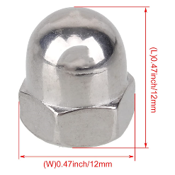 Factory Hot Sale 304 Stainless Steel Din 1587 Hex Domed Cap Nut / Acorn Nutspopular - China ...