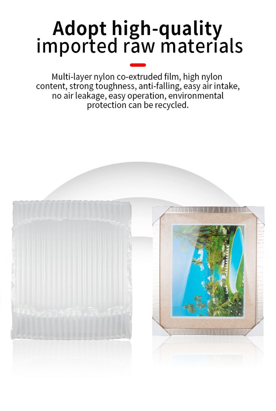 Buy Wholesale China Plastic Inflatable Protective Packaging Bag For ...