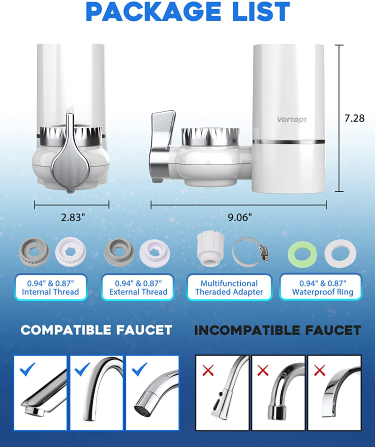 Buy Wholesale China Easy Installation Tap Faucet Water Filter Best ...