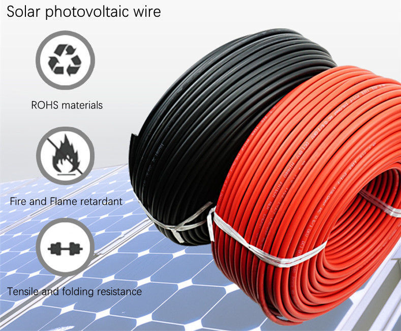 High Quality 4mm Solar Cable Dc Cable With Tuv Pv Wire For Solar Panel ...