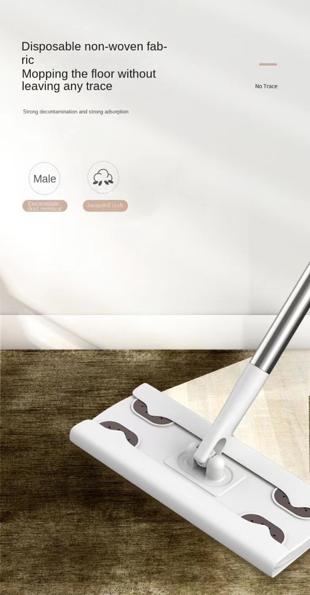 Buy Wholesale China Disposable Mop For Gym Medical Health Mop & Mop at ...