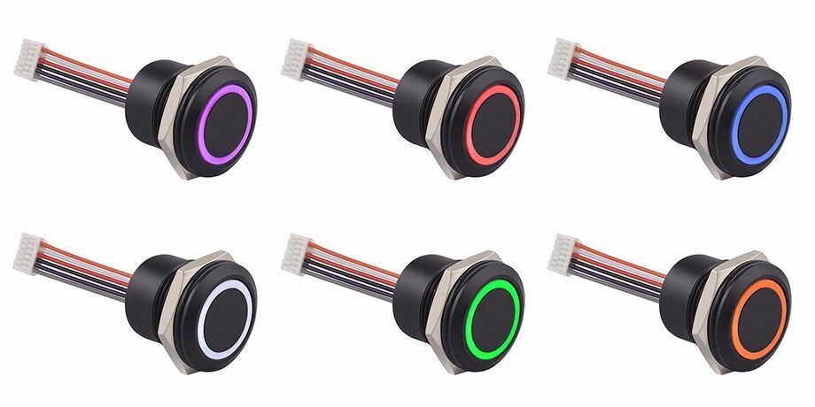 Buy Wholesale China Honyone Ptm19 19mm Ip69 Waterproof Momentary Rgb ...