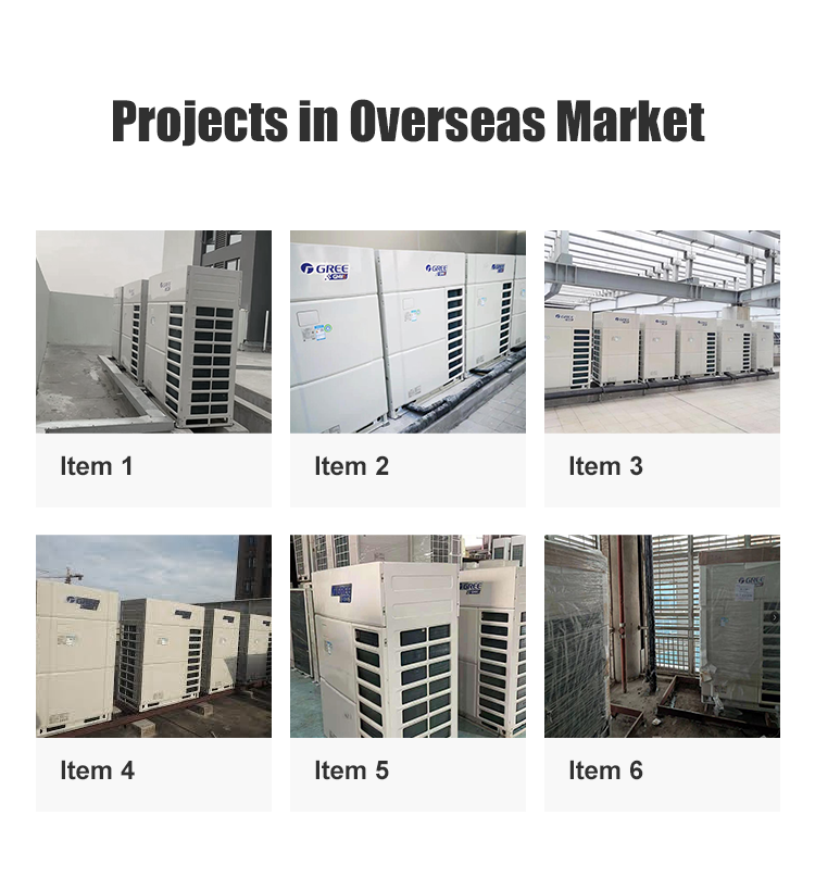 Gree 2 Ton Ducted Ceiling Mounted Vrv Vrf Inverter Ac Central Air ...