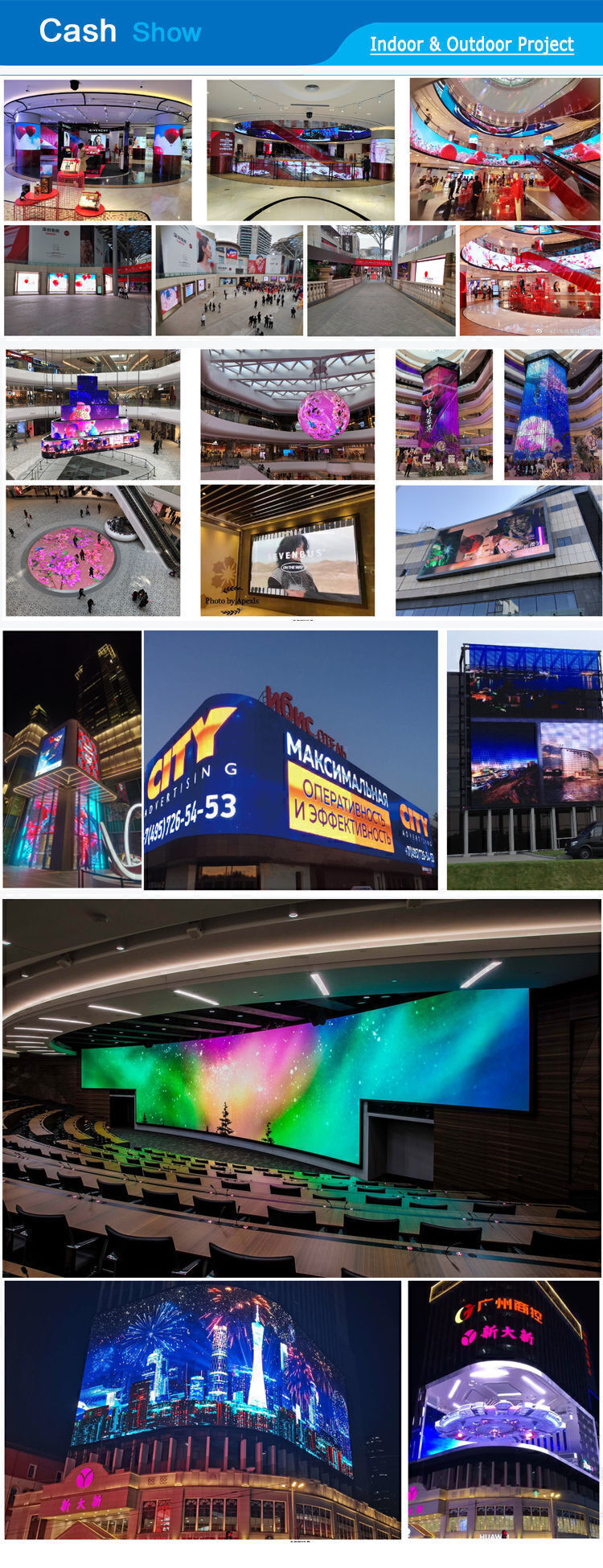 Buy Wholesale China 3m X4m Optoelectronic Video Wall Panneau ...