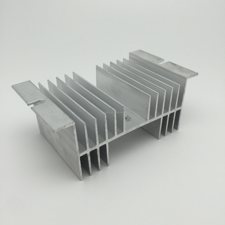 Bulk Buy China Wholesale Heatsink Aluminum Radiator For 10a 25a 40a Single Phase Solid State ...