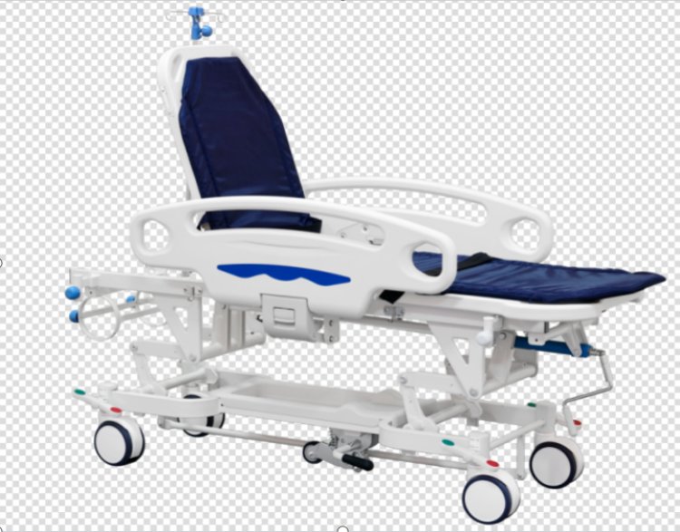 Medical Emergency Bed Patient Hydraulic Folding Stretcher Ambulance ...