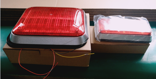 3w Super Bright 7x3 Inch Ambulance Led Square Warning Strobe Lights ...