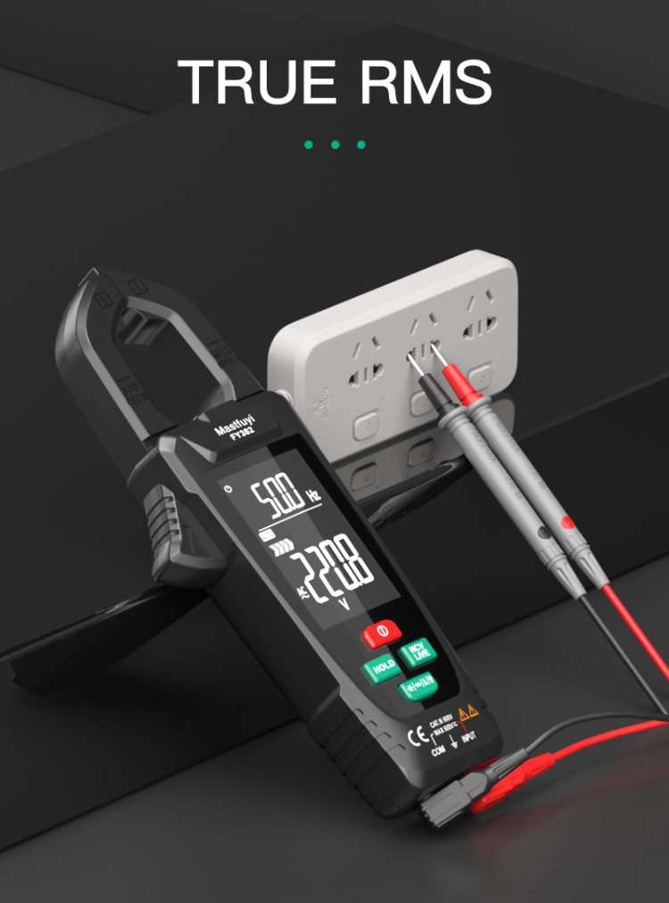 Mastfuyi Fy382 Ac Ammeter Auto Car Voltage Current Capacitor Ohm Hz ...