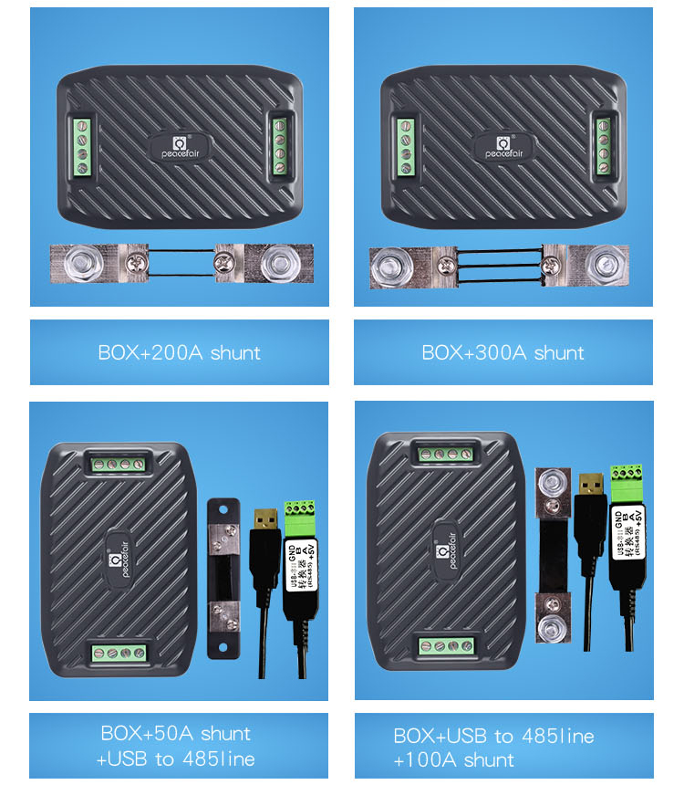 Buy China Wholesale Peacefair Pzem-017 Dc Voltmeter 300v Watt Power ...