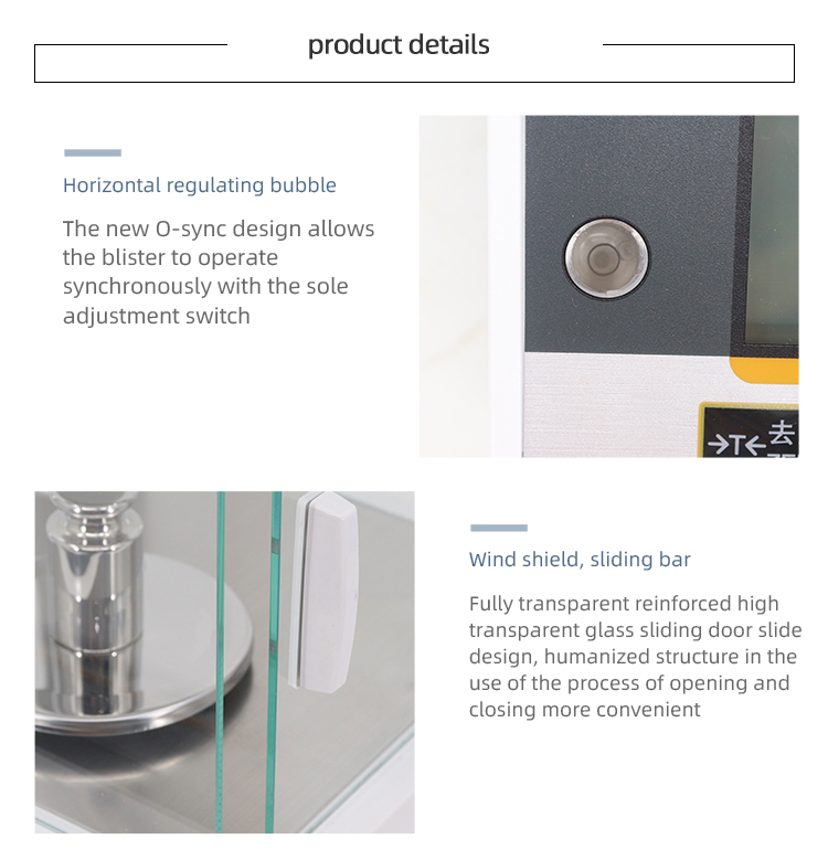 Lab Electronic Precision Analytical Balance Scale Fa1004e 0.1mg 0.0001g ...