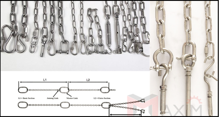 Grade Ss 316 Full Welded Stainless Steel Anchor Chain With Shackle ...