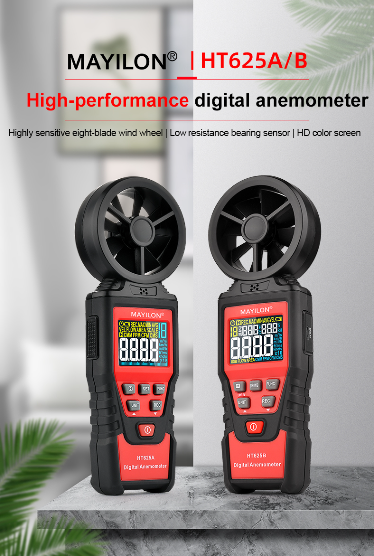 Buy Wholesale China Professional Ht625b Wind Speed Sensor Multi ...